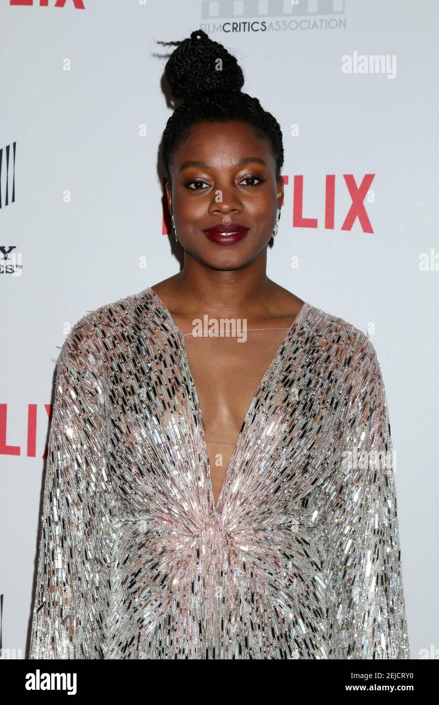 Nia DaCosta at the 2020 African American Film Critics Association ...