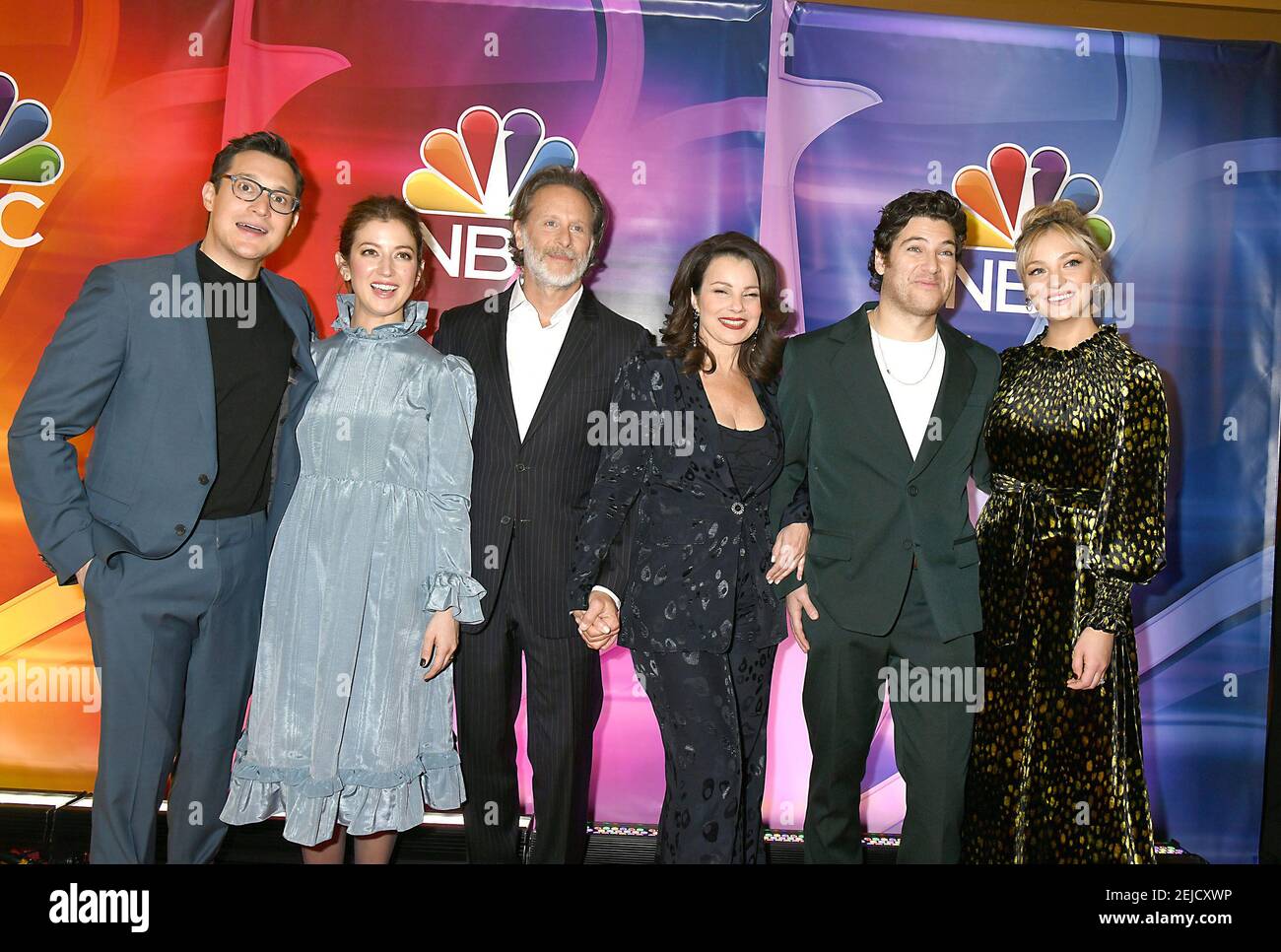 Cast of " Indebted" , Dan Levy, Creator and Executive Producer, Jessy ...