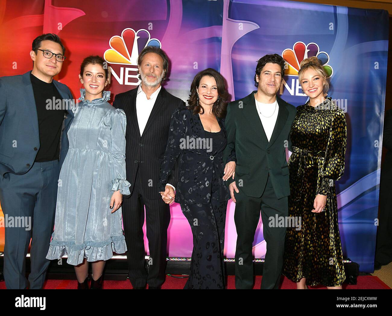 Cast of " Indebted" , Dan Levy, Creator and Executive Producer, Jessy ...