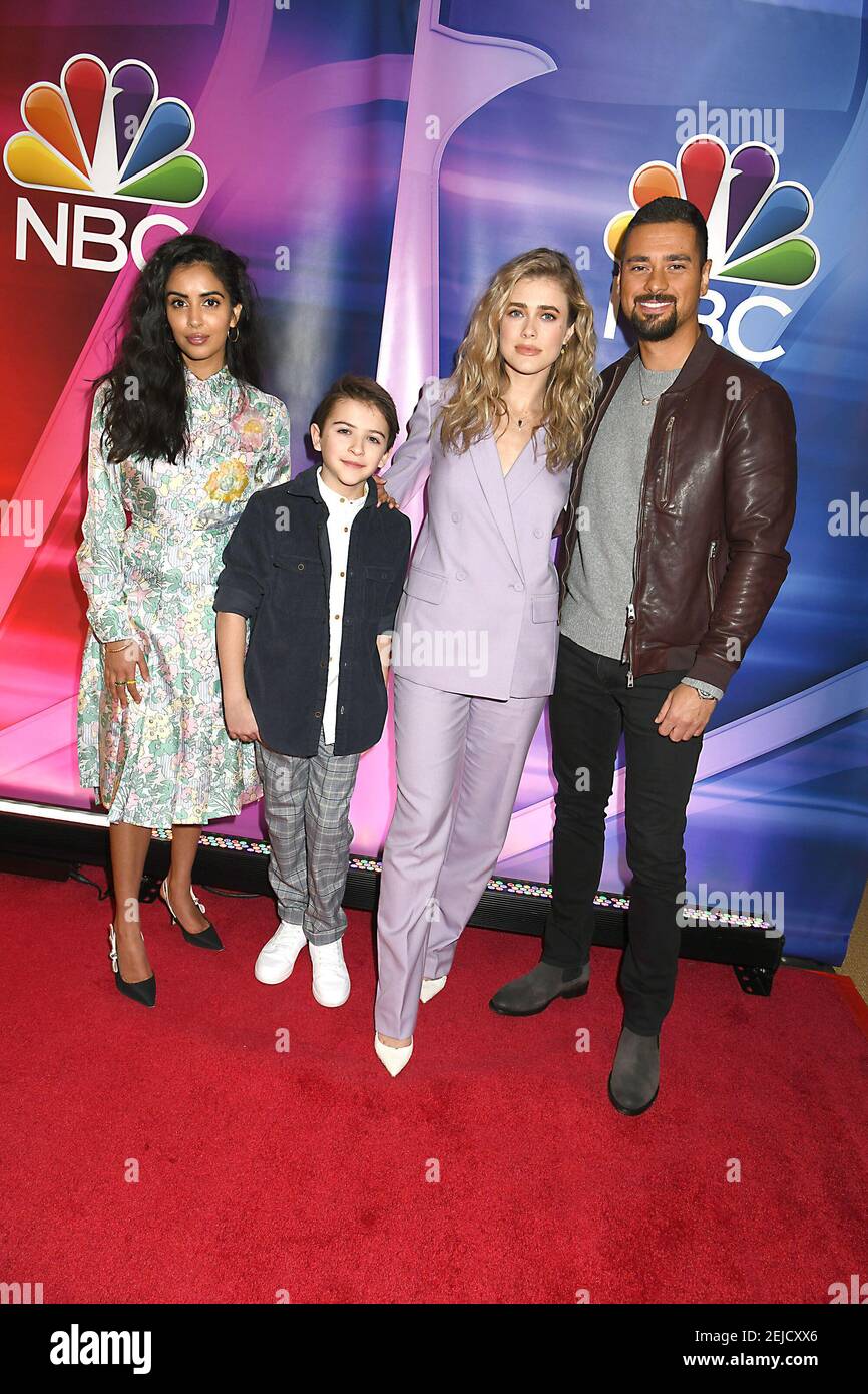 Parveen Kaur, Jack Messina, Melissa Roxburgh & JR Ramirez of " Manifest ...