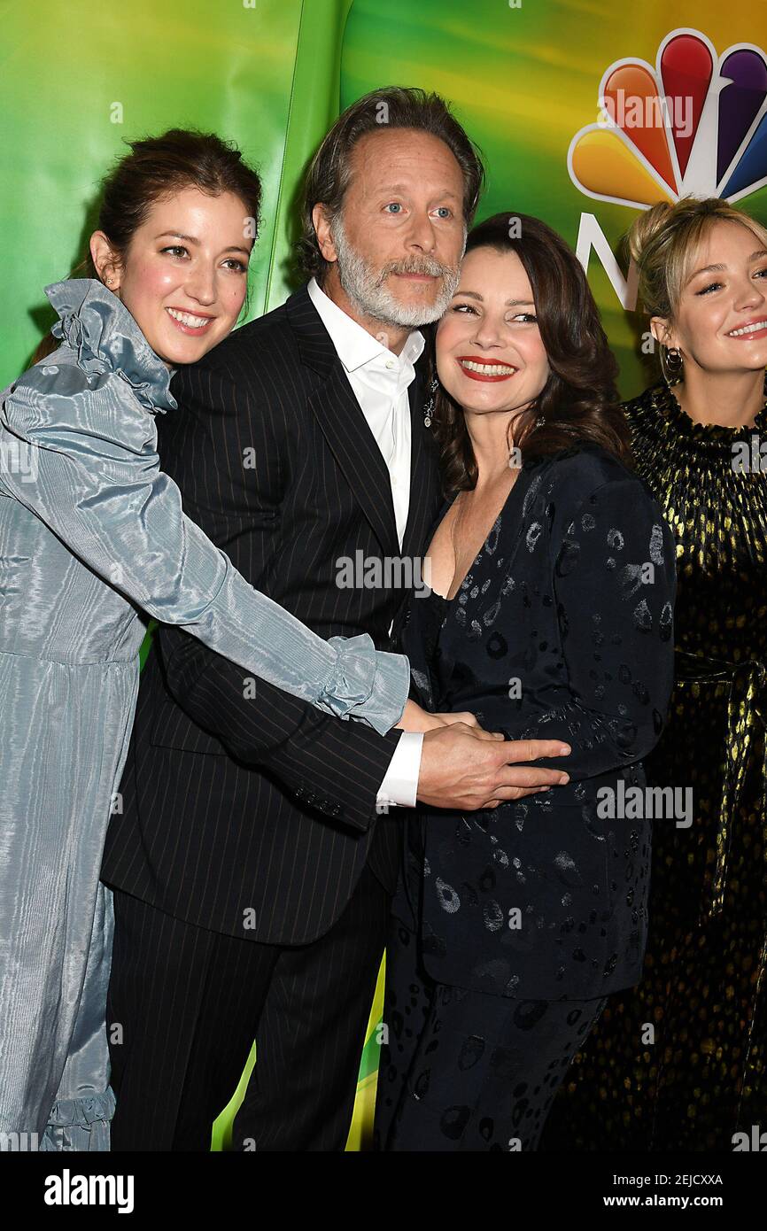 Cast of " Indebted" , Jessy Hodges, Steven Weber, Fran Drescher, Abby ...