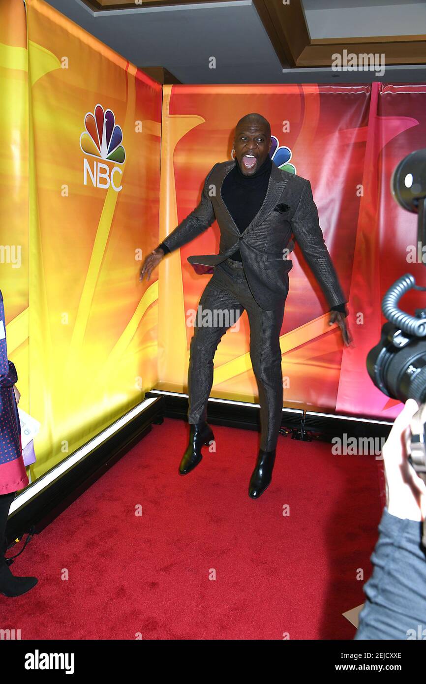 Terry Crews of " Brooklyn Nine-Nine" attend the NBC 2020 Midseason ...