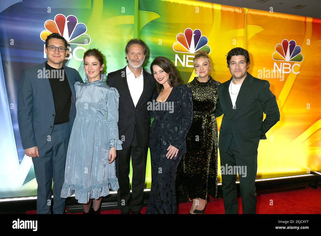 Cast of " Indebted" , Dan Levy, Creator and Executive Producer, Jessy ...