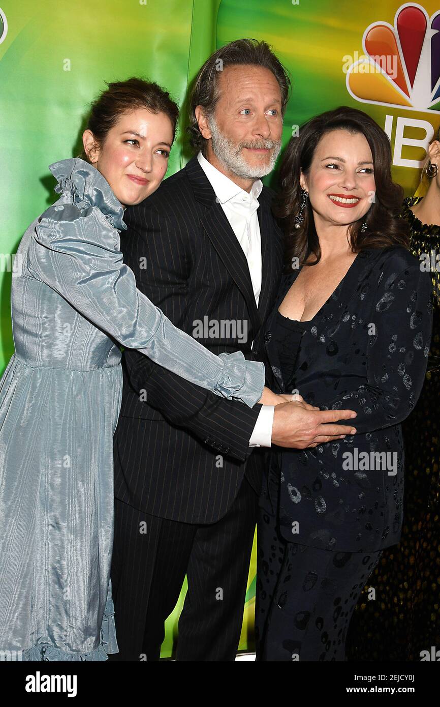Jessy Hodges, Steven Weber and Fran Drescher of "Indebted" attends the ...