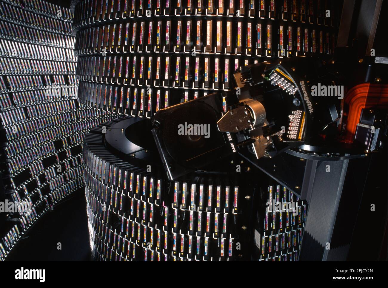 MARYLAND, USA - Robotic arm retrieves customer phone call records in ...