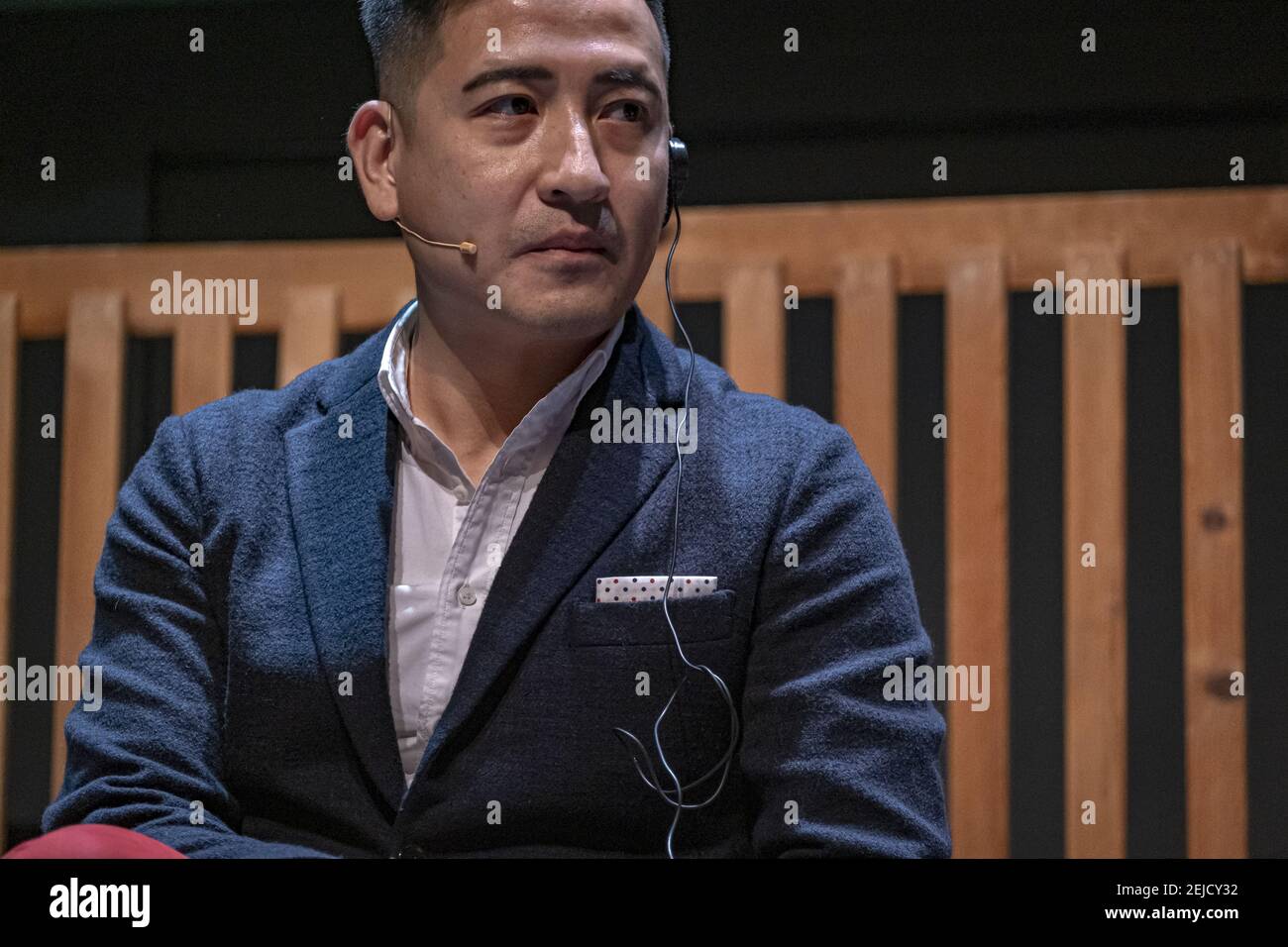 Lawyer, activist and journalist Jason Y.Ng held a press conference on ...