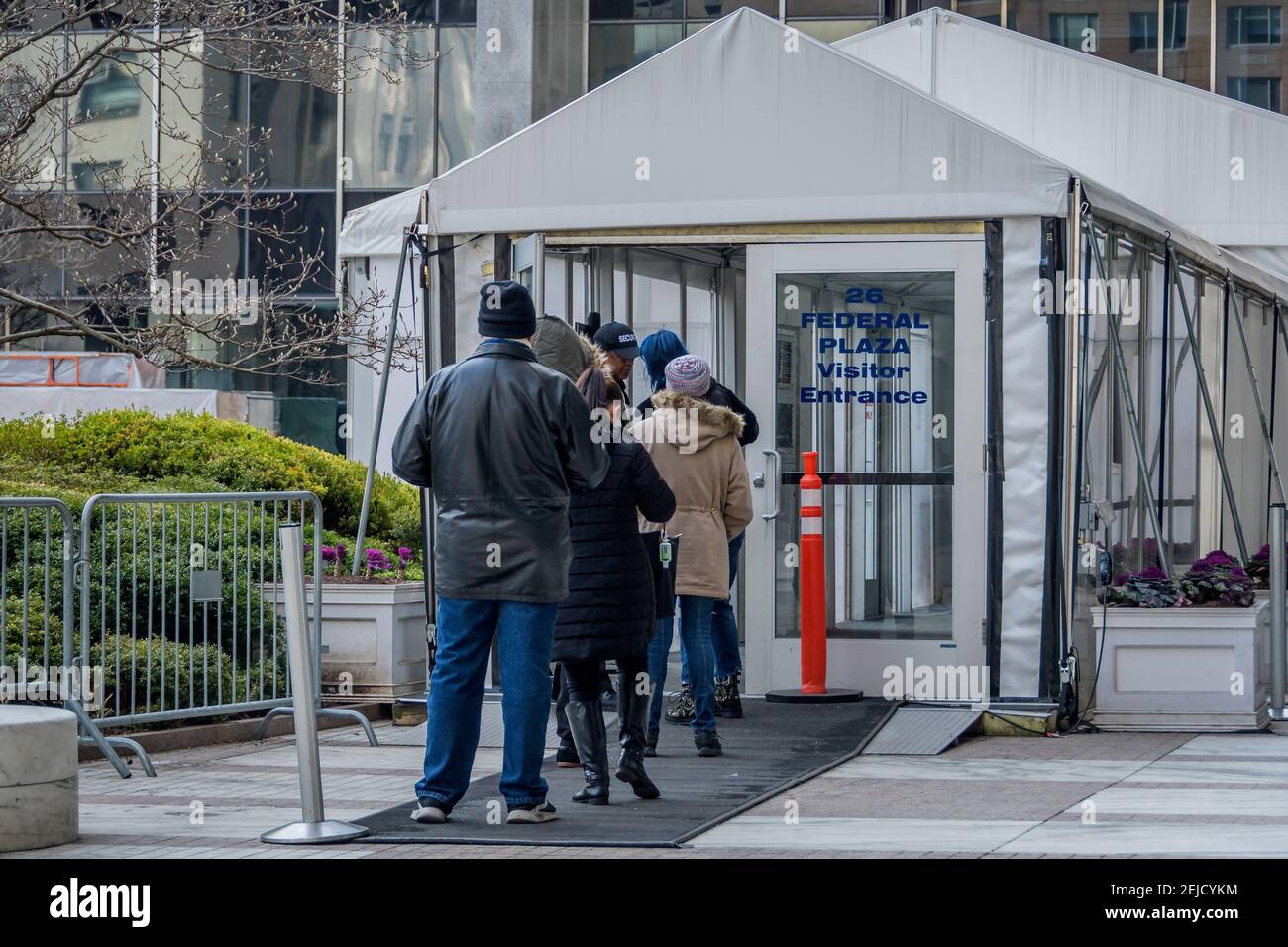 Public entrance to the U.S. Immigration and Customs Enforcement (ICE ...