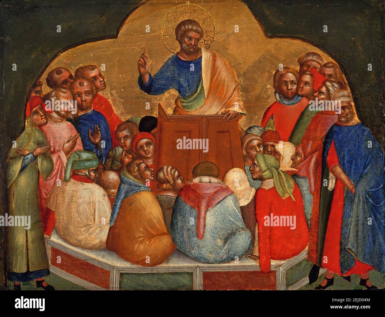 Apostle Peter Preaching