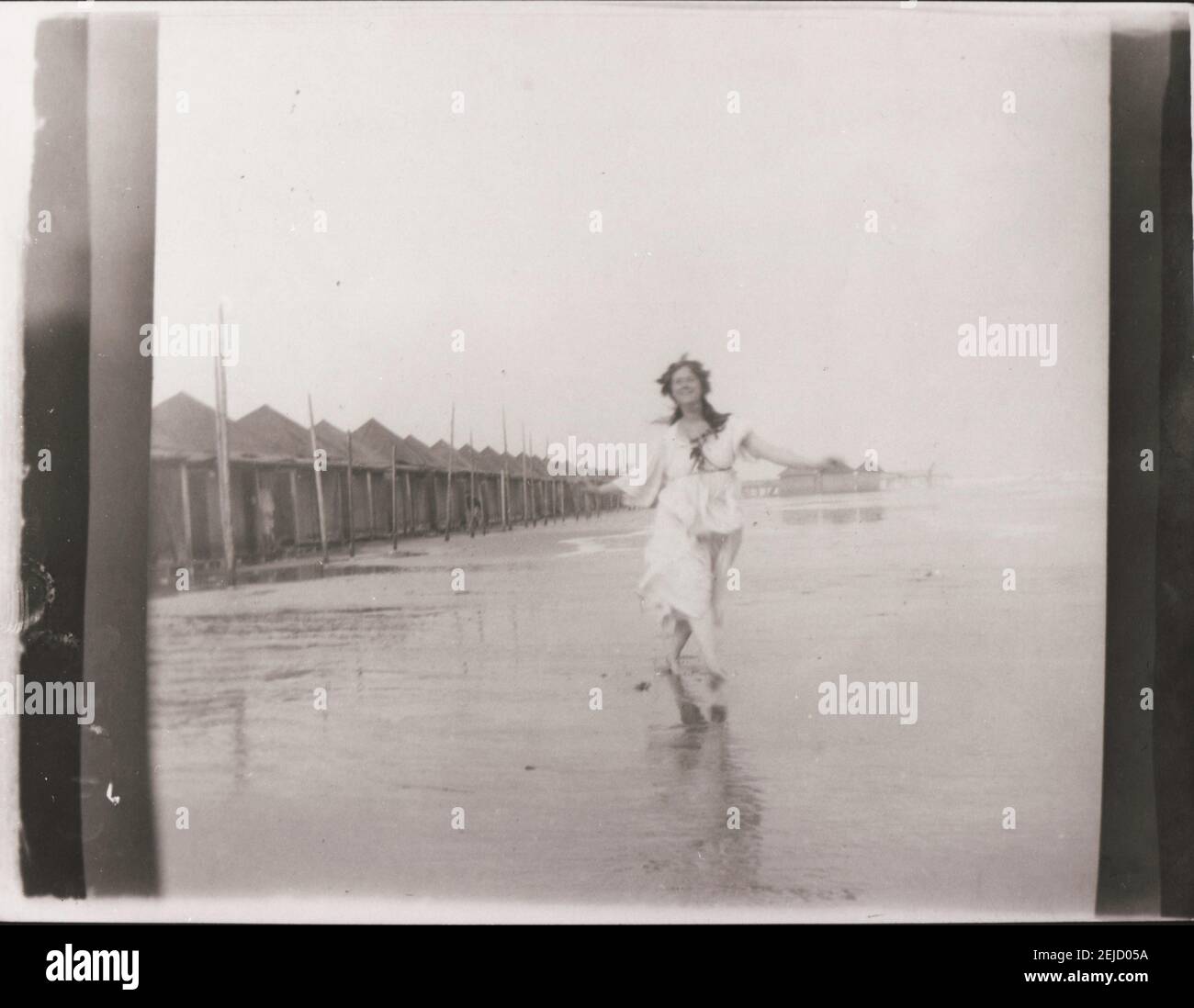 Isadora Duncan at Lido. Museum: PRIVATE COLLECTION. Author: Raymond ...
