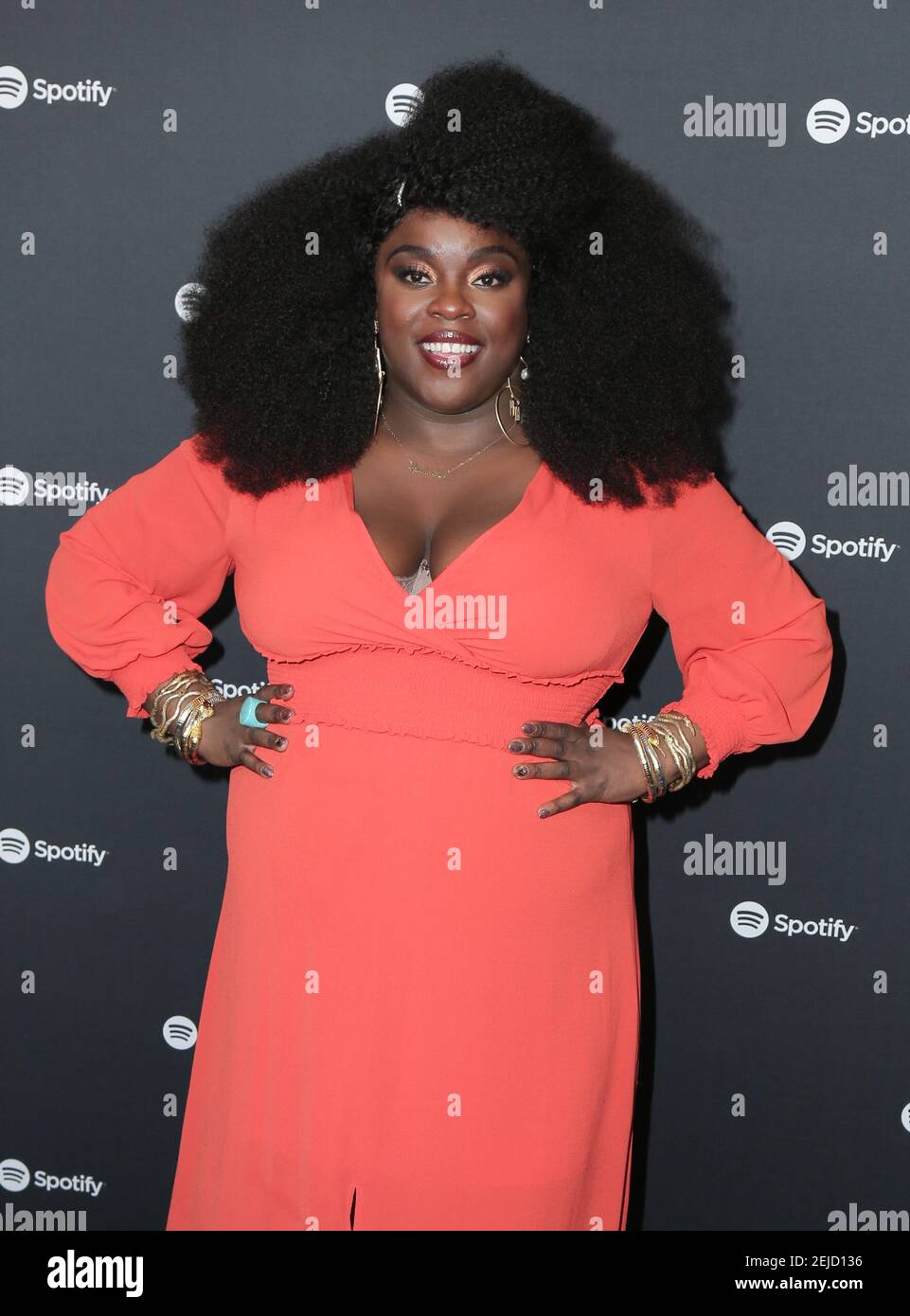 Yola walking the red carpet at the Spotify Hosts "Best New Artist ...