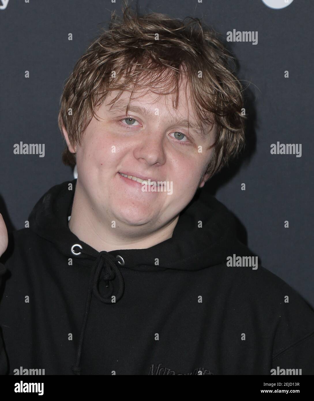 Lewis Capaldi walking the red carpet at the Spotify Hosts "Best New ...