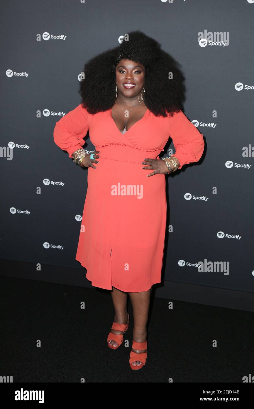 Yola walking the red carpet at the Spotify Hosts "Best New Artist ...