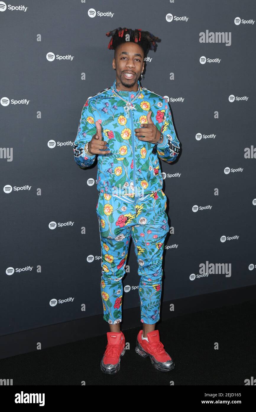 Dax walking the red carpet at the Spotify Hosts "Best New Artist" Party ...