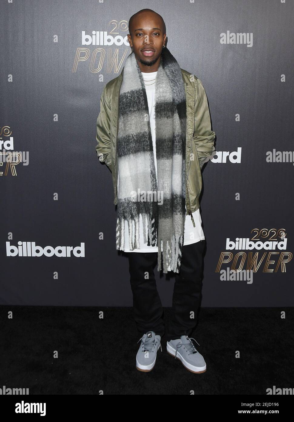 Corey Mekell arrives at the 2020 Billboard Power List Event held at ...