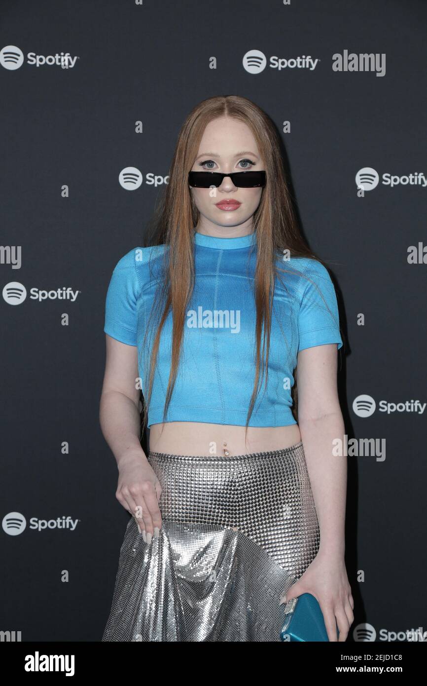Ayla walking the red carpet at the Spotify Hosts "Best New Artist ...