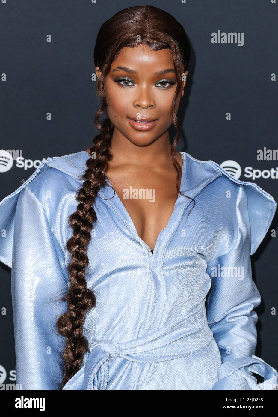 WEST HOLLYWOOD, LOS ANGELES, CALIFORNIA, USA - JANUARY 23: Ajiona ...