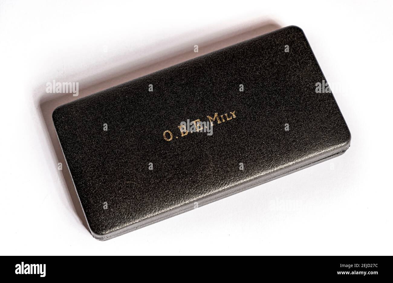 The OBE Medal Presentation Box - The Most Excellent Order of the ...