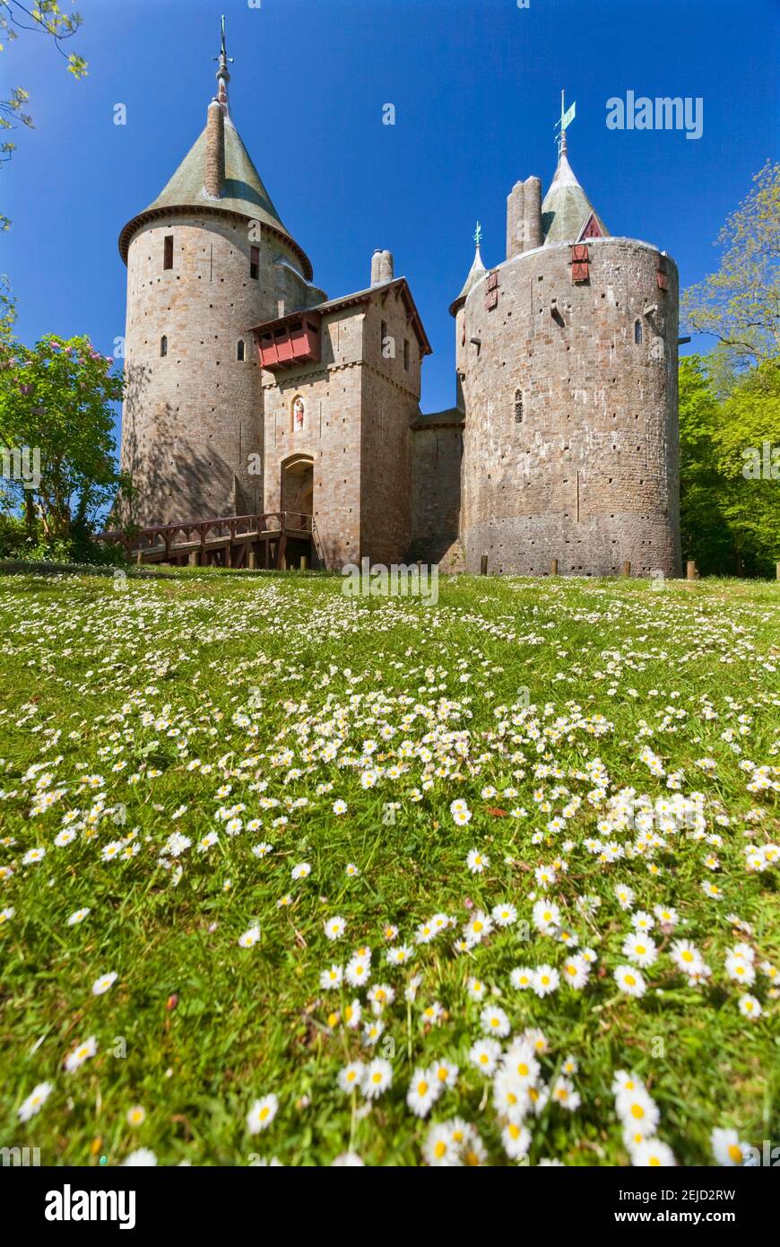 Castle Coch, Castell Coch, The Red Castle, Tongwynlais, Cardiff. UK ...