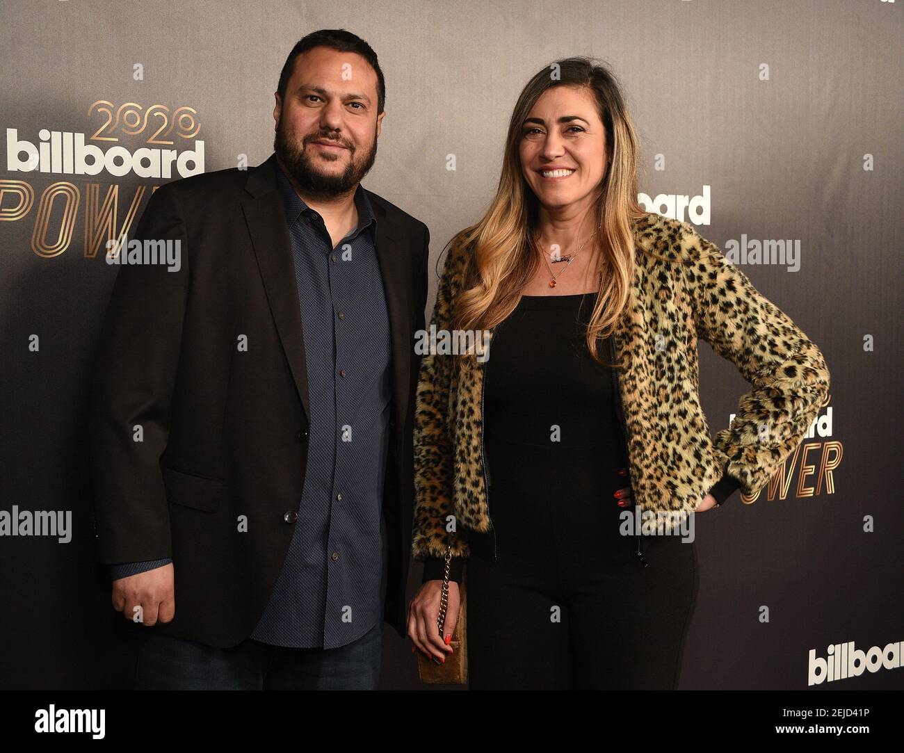 HOLLYWOOD, CALIFORNIA - JANUARY 23: Omar Al-Joulani, Lesley Olenik ...