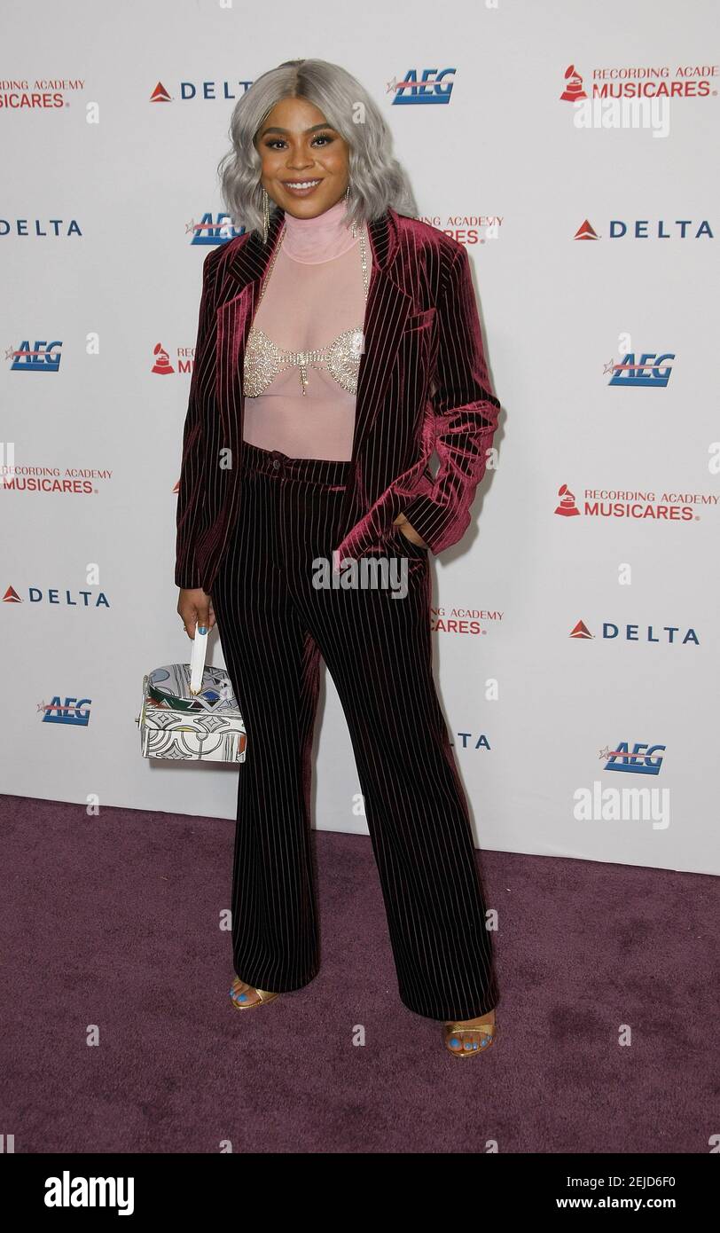 LOS ANGELES, CALIFORNIA - JANUARY 24: Tayla Parx attends MusiCares ...