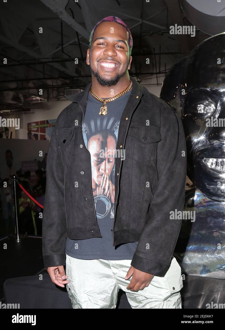 Artist David Weeks attends The unveiling of his NSEWest Statue held at ...