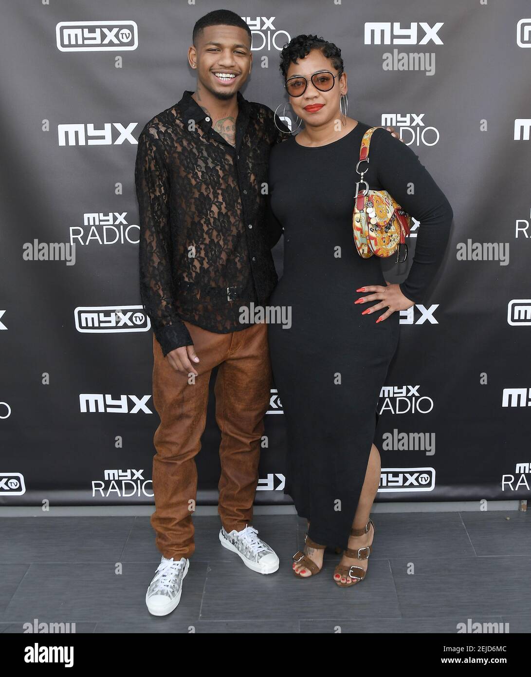 Honoree Guapdad 4000 and his mom at the MYX Presents FILIPINOS IN MUSIC ...