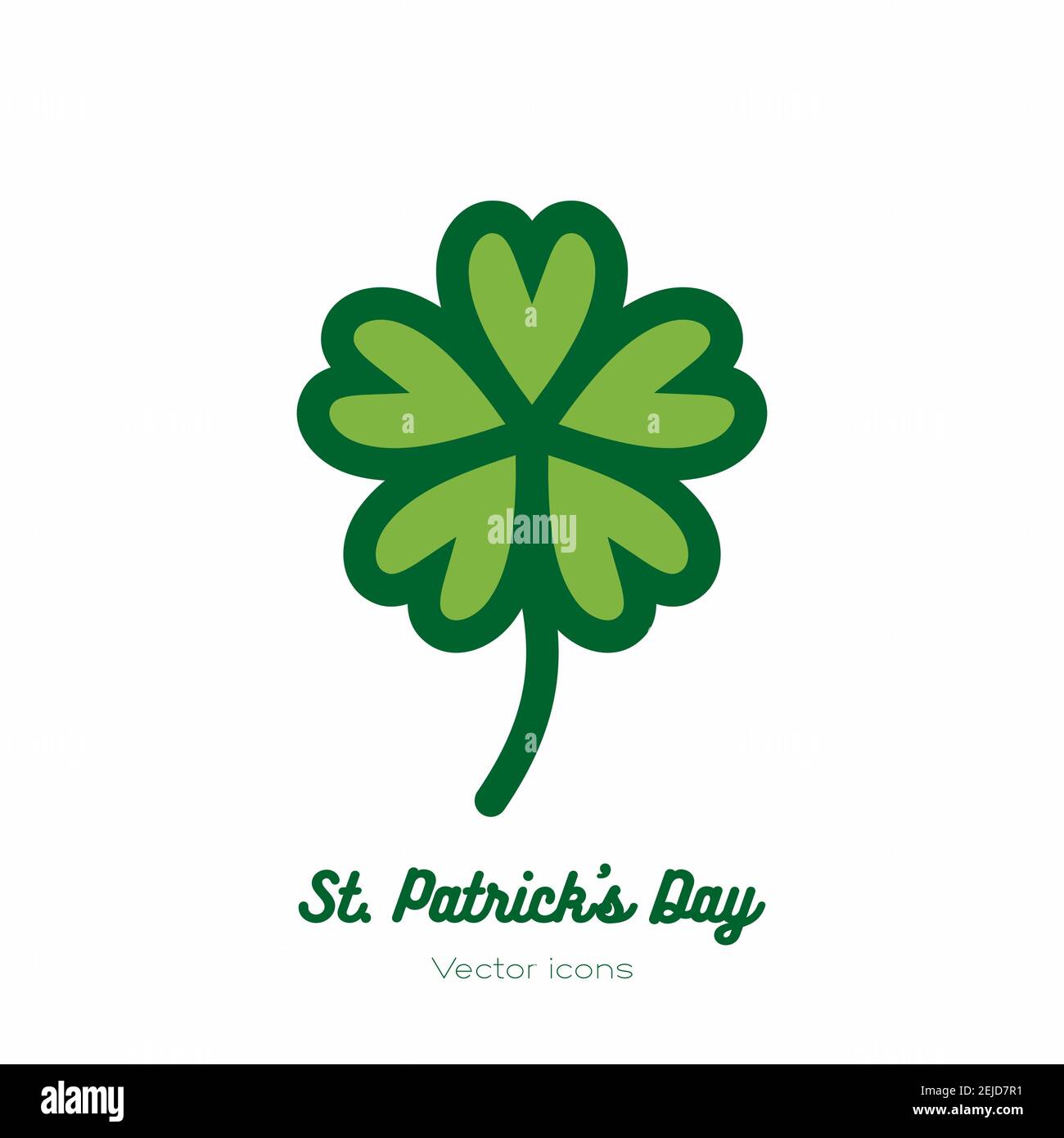 Silhouette trefoil Stock Vector Images - Alamy