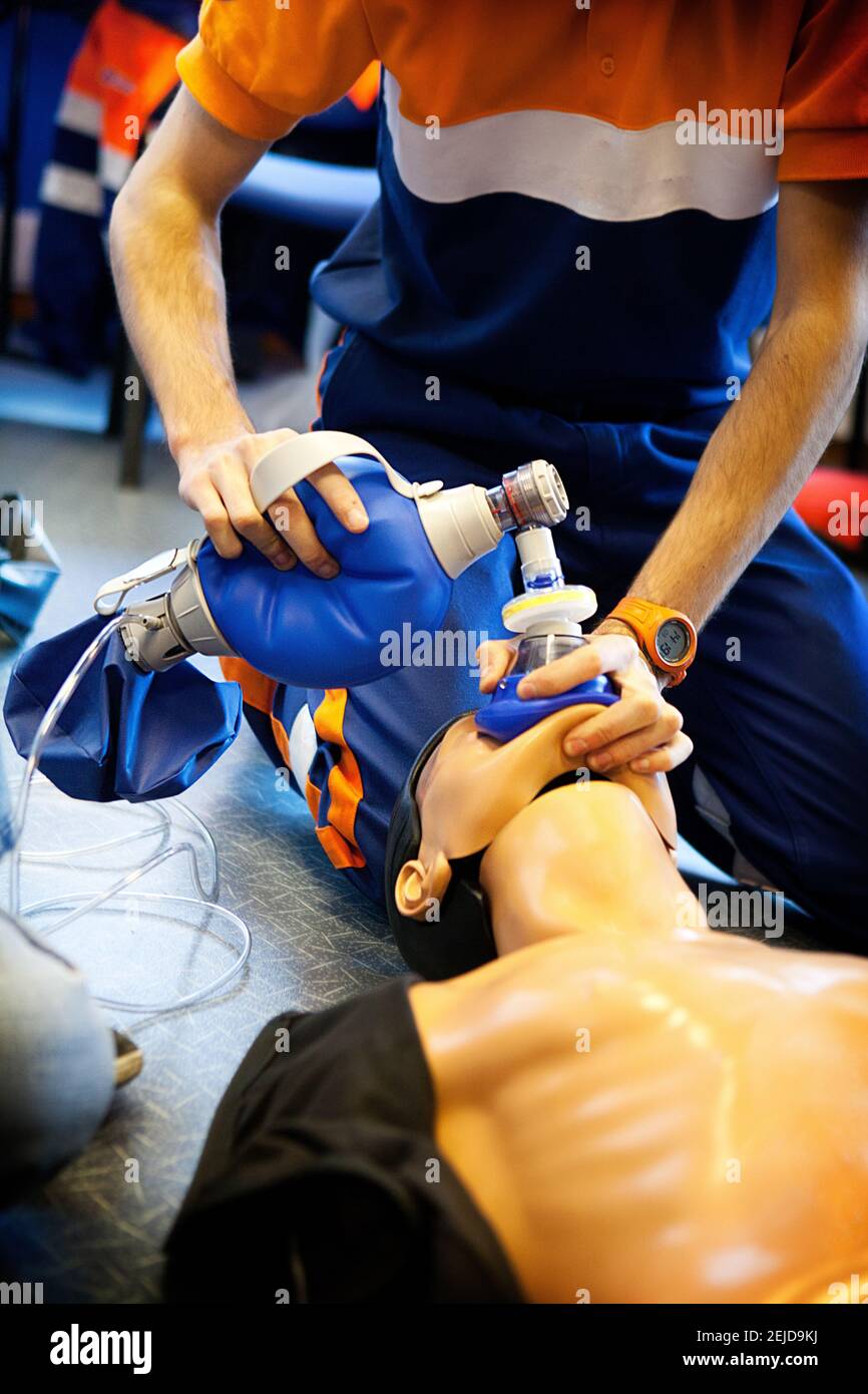 Resuscitation bag mask hi-res stock photography and images - Alamy