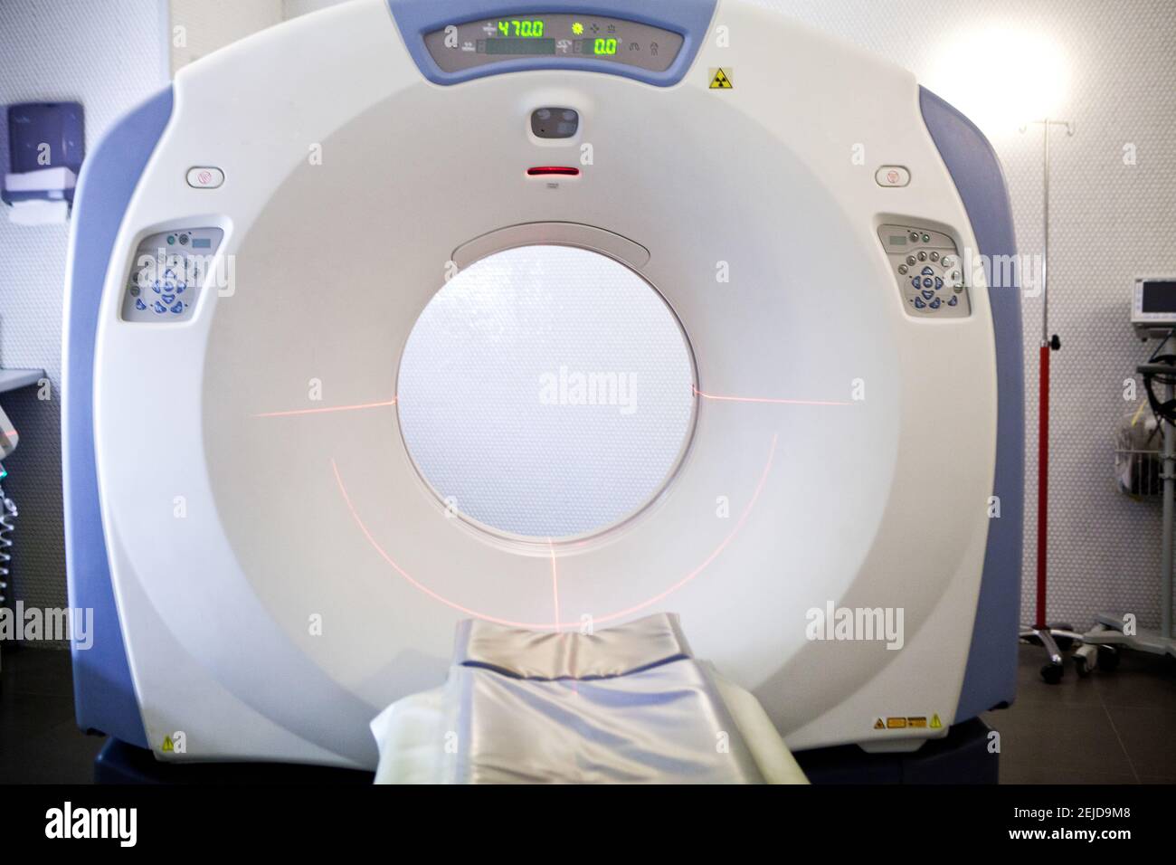 MRI or magnetic resonance imaging based on the magnetic properties of ...