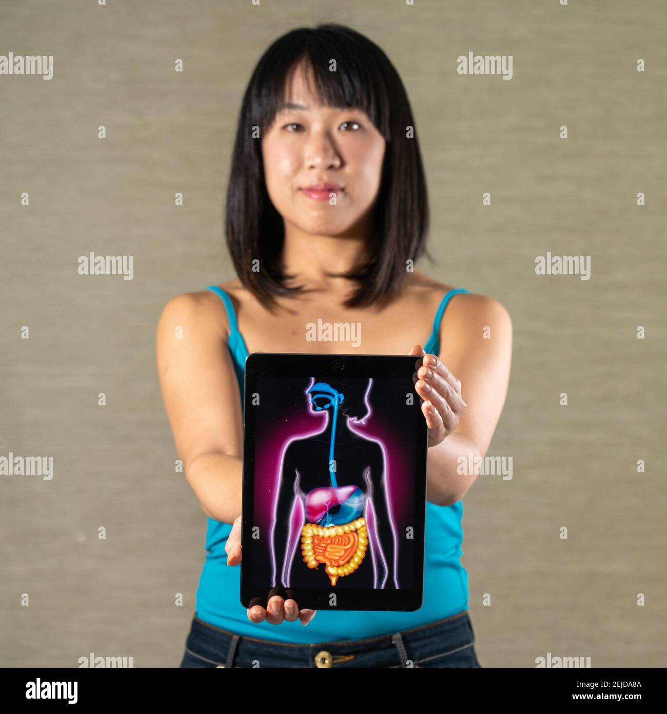 Digital human digestive system hi-res stock photography and images - Alamy