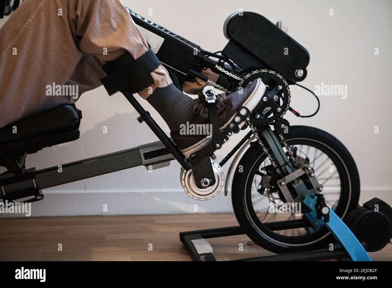 Competition of athletes equipped with bionic devices using ...