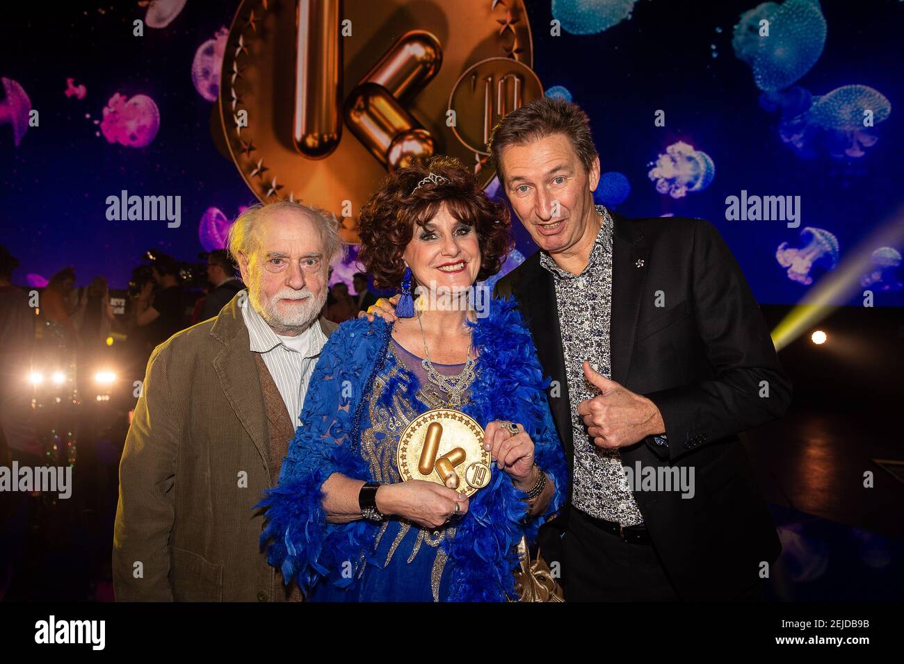 actor Tuur De Weert, actress Loes Van den Heuvel, actor Ben Rottiers ...