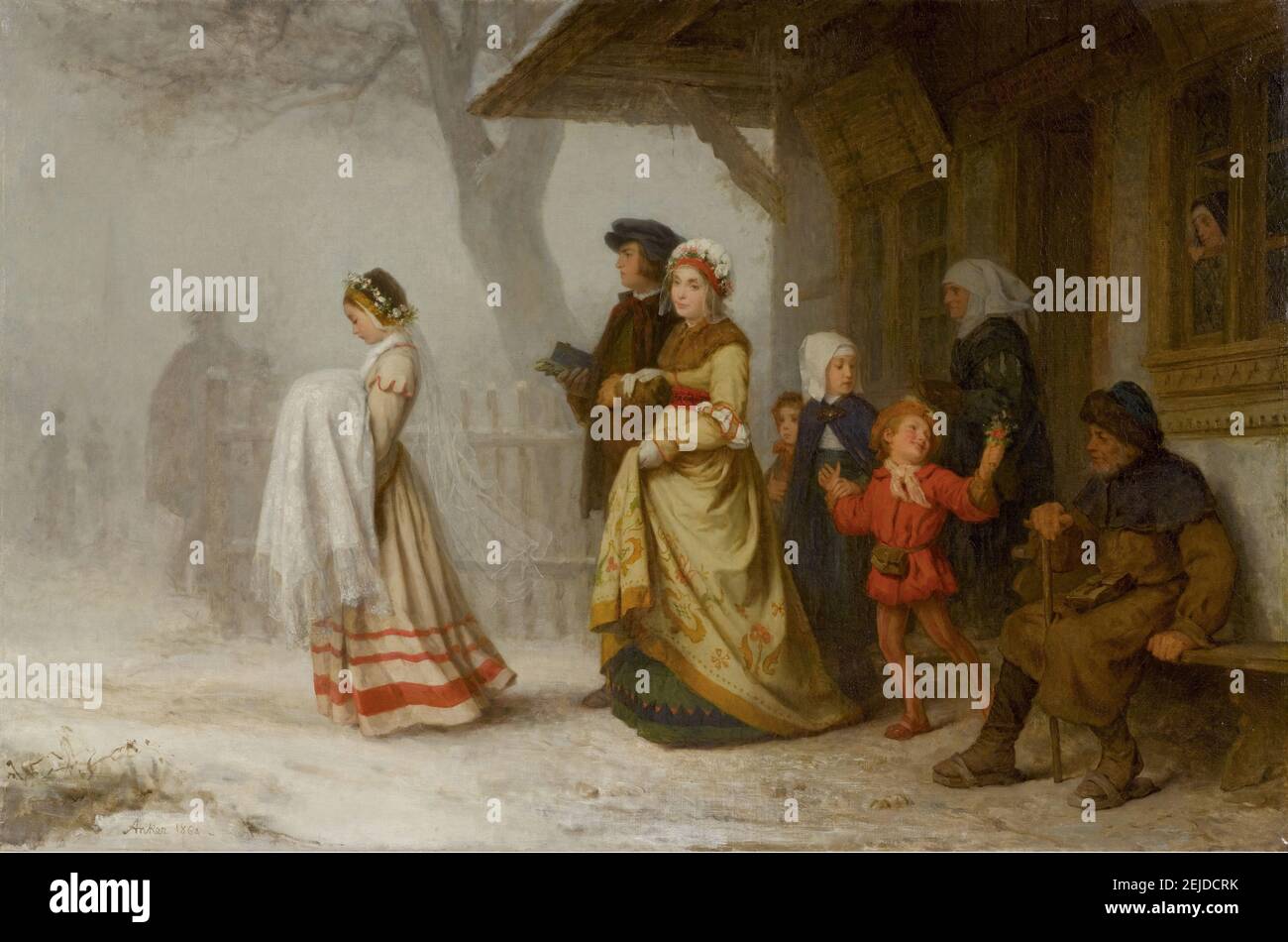 Albert anker hi-res stock photography and images - Alamy
