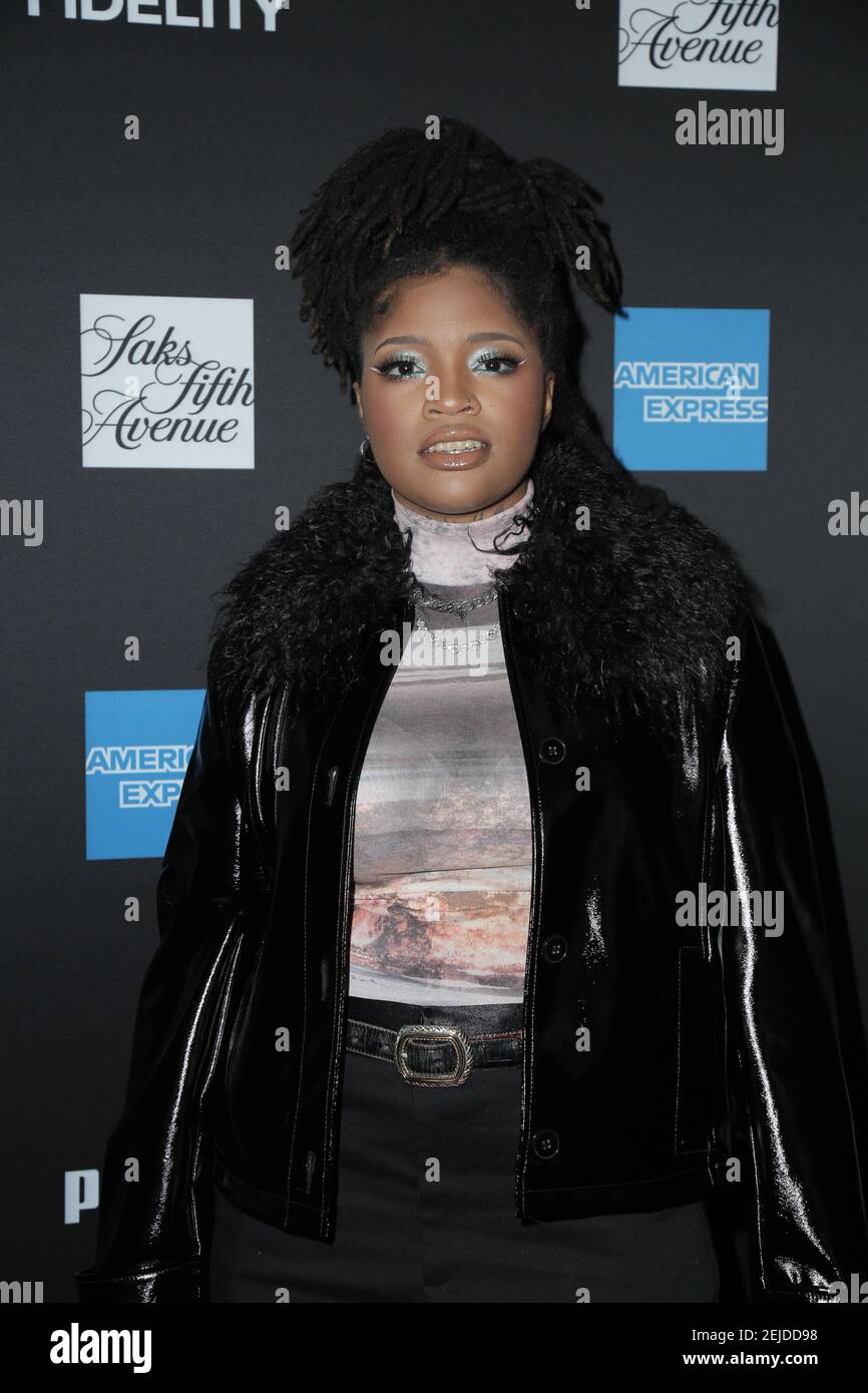 Ambré, Ambré Perkins walking the red carpet at the 2020 Roc Nation "THE ...