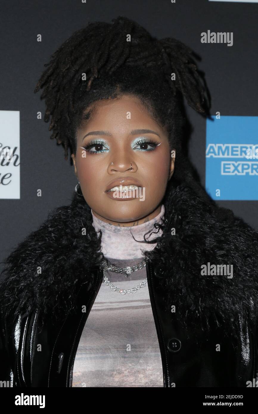 Ambré, Ambré Perkins walking the red carpet at the 2020 Roc Nation "THE ...