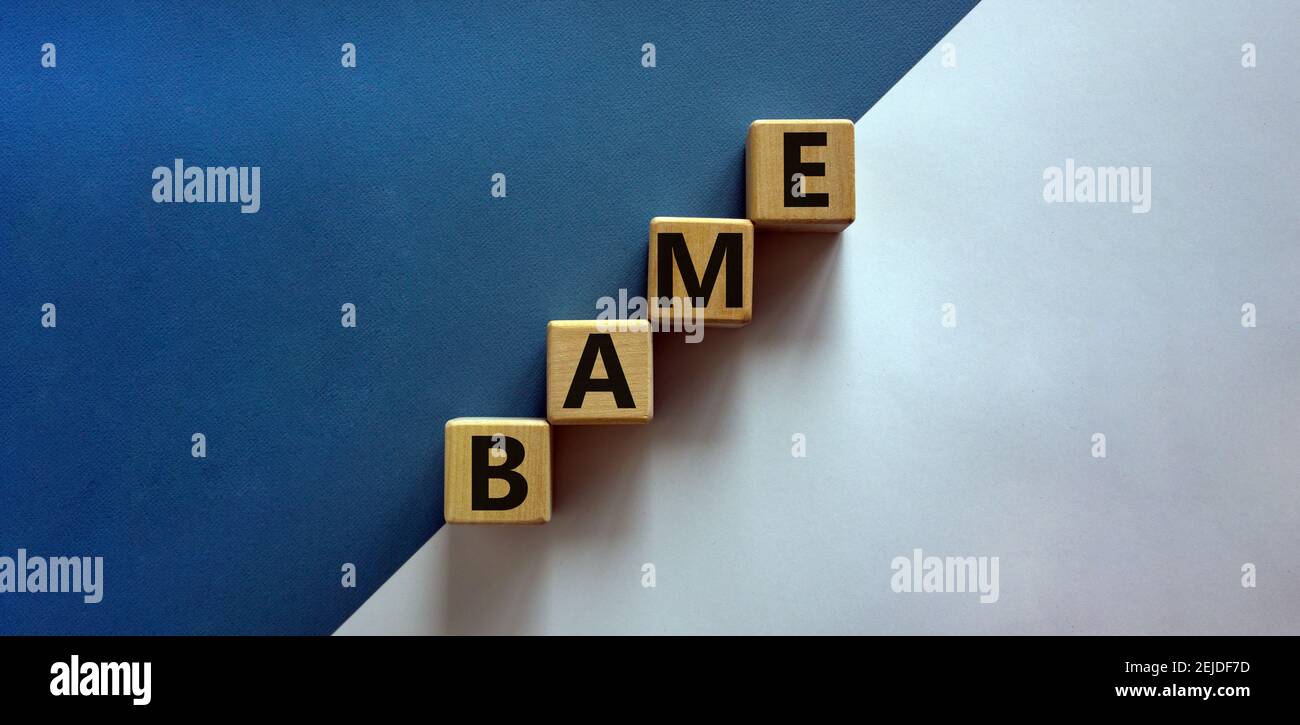 BAME symbol. Abbreviation BAME, black, asian and minority ethnic on ...