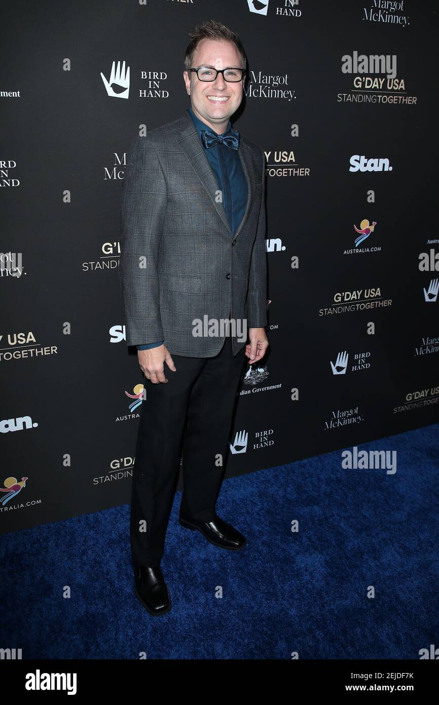 Maury McIntyre attends the G'Day USA 2020 held at the Beverly Wilshire ...