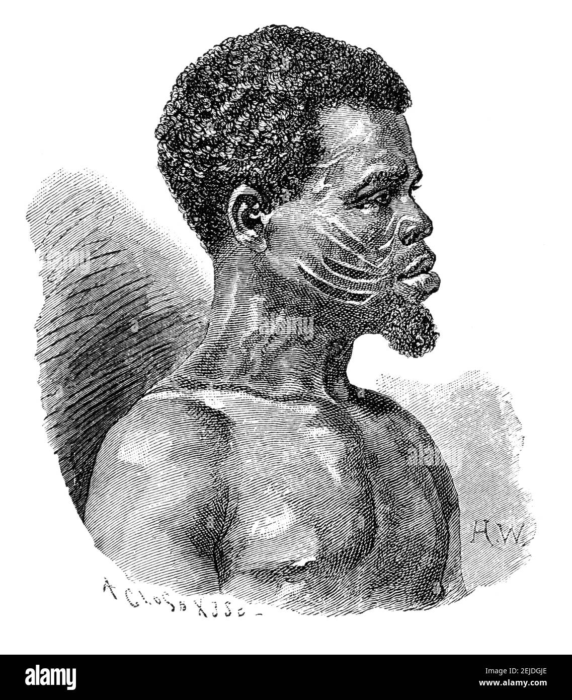 African warrior Black and White Stock Photos & Images - Alamy