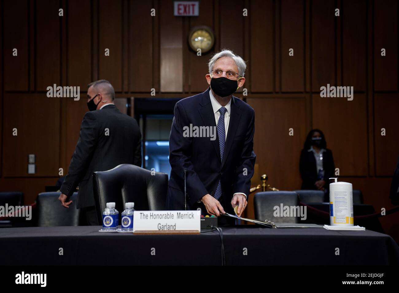 Washington, DC, USA. 22nd Feb, 2021. Attorney General nominee Merrick ...