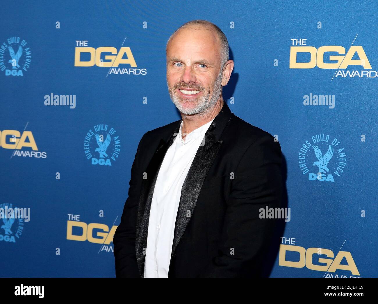 LOS ANGELES, CALIFORNIA - JANUARY 25: Fredrik Bond arrives for the 72nd ...