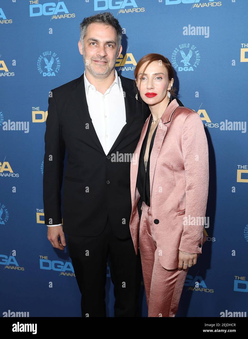 LOS ANGELES, CALIFORNIA - JANUARY 25: Miguel Sapochnik and Alexis Raben ...