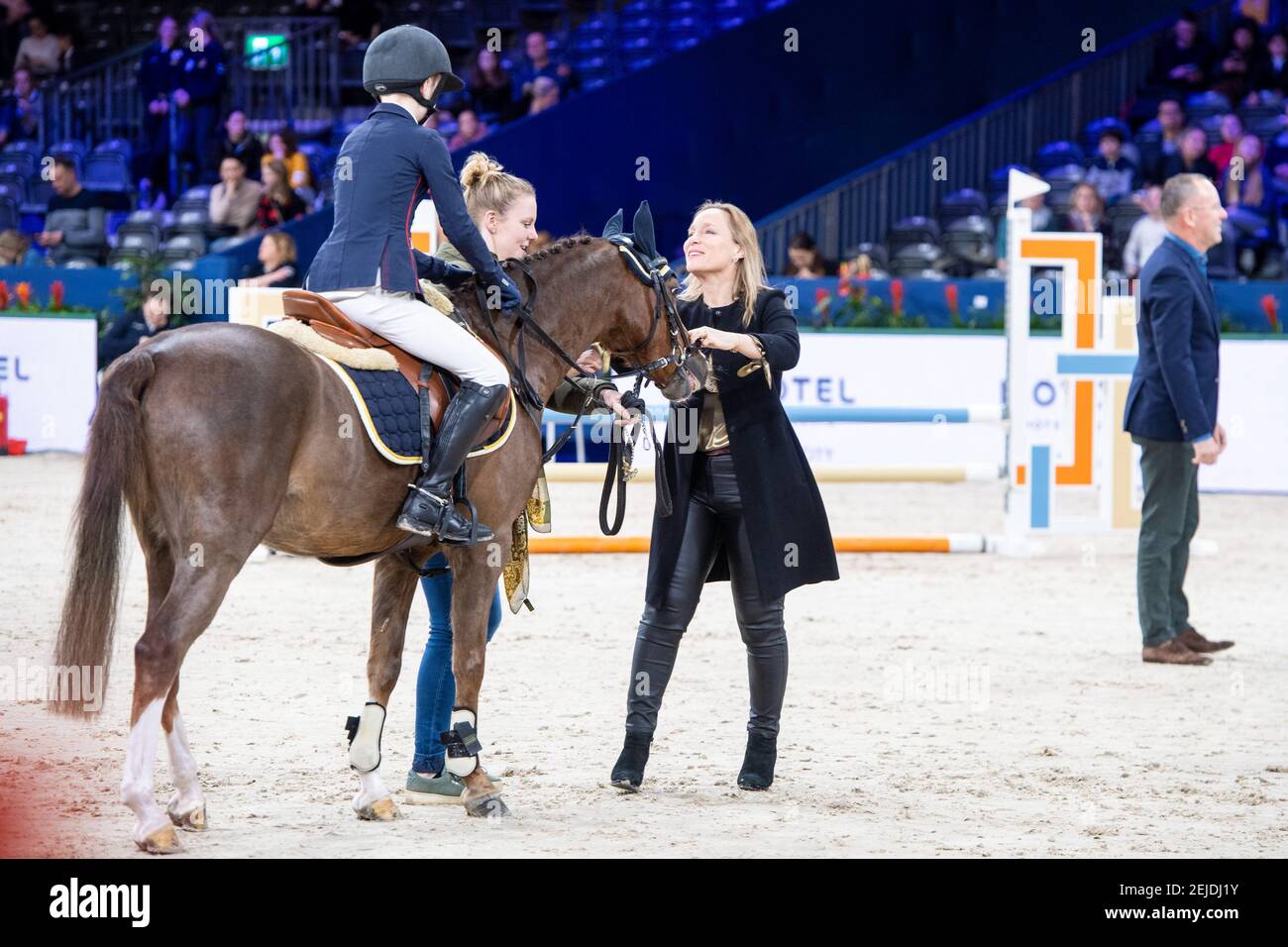 Princess Margarita during The Jumping Amsterdam competition, the annual ...