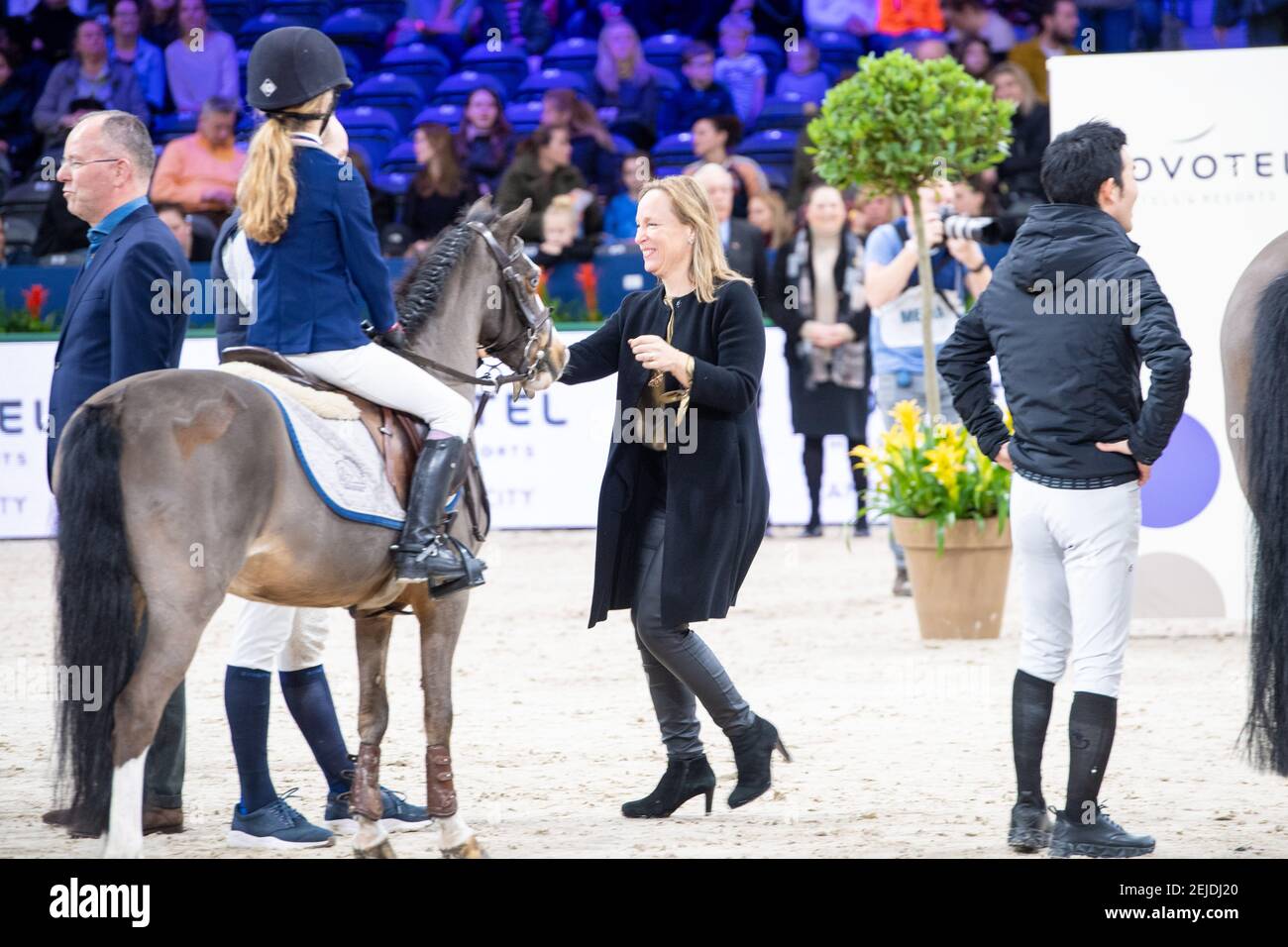 Princess Margarita during The Jumping Amsterdam competition, the annual ...