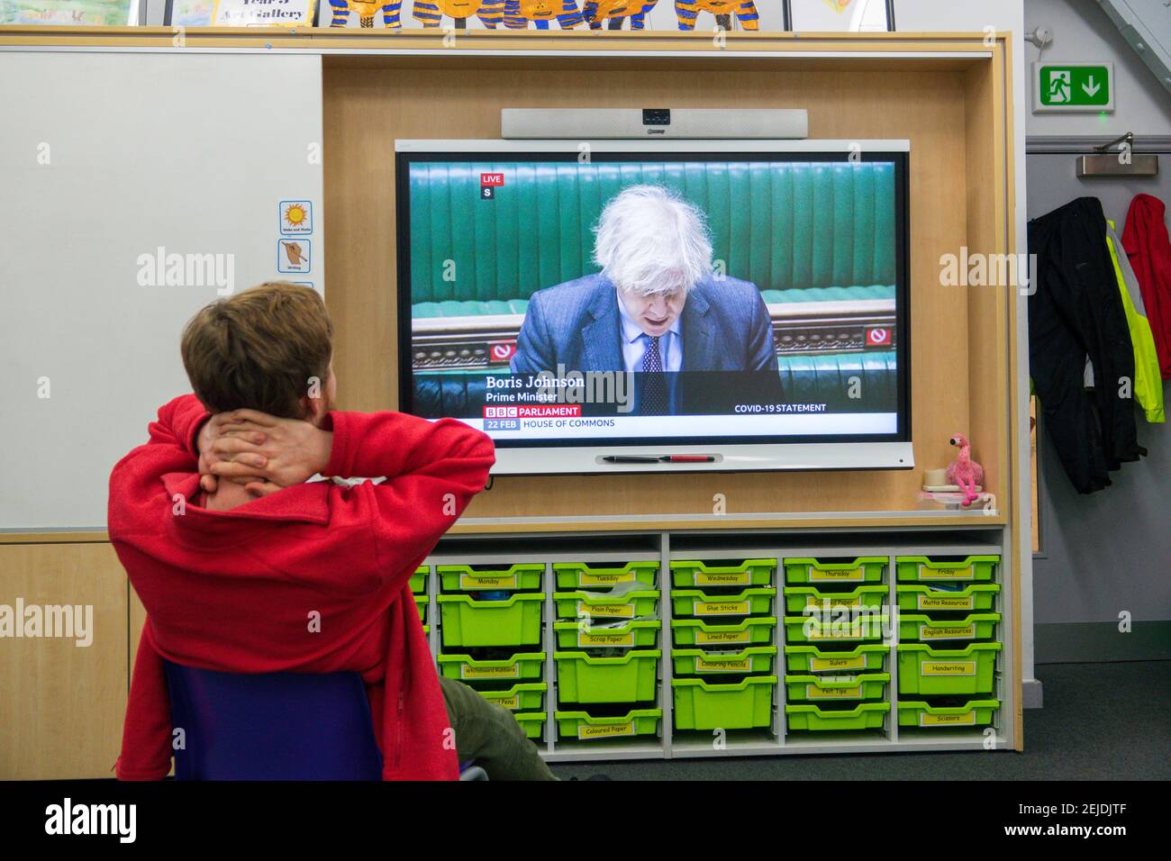 Primary school classroom england hi-res stock photography and images ...