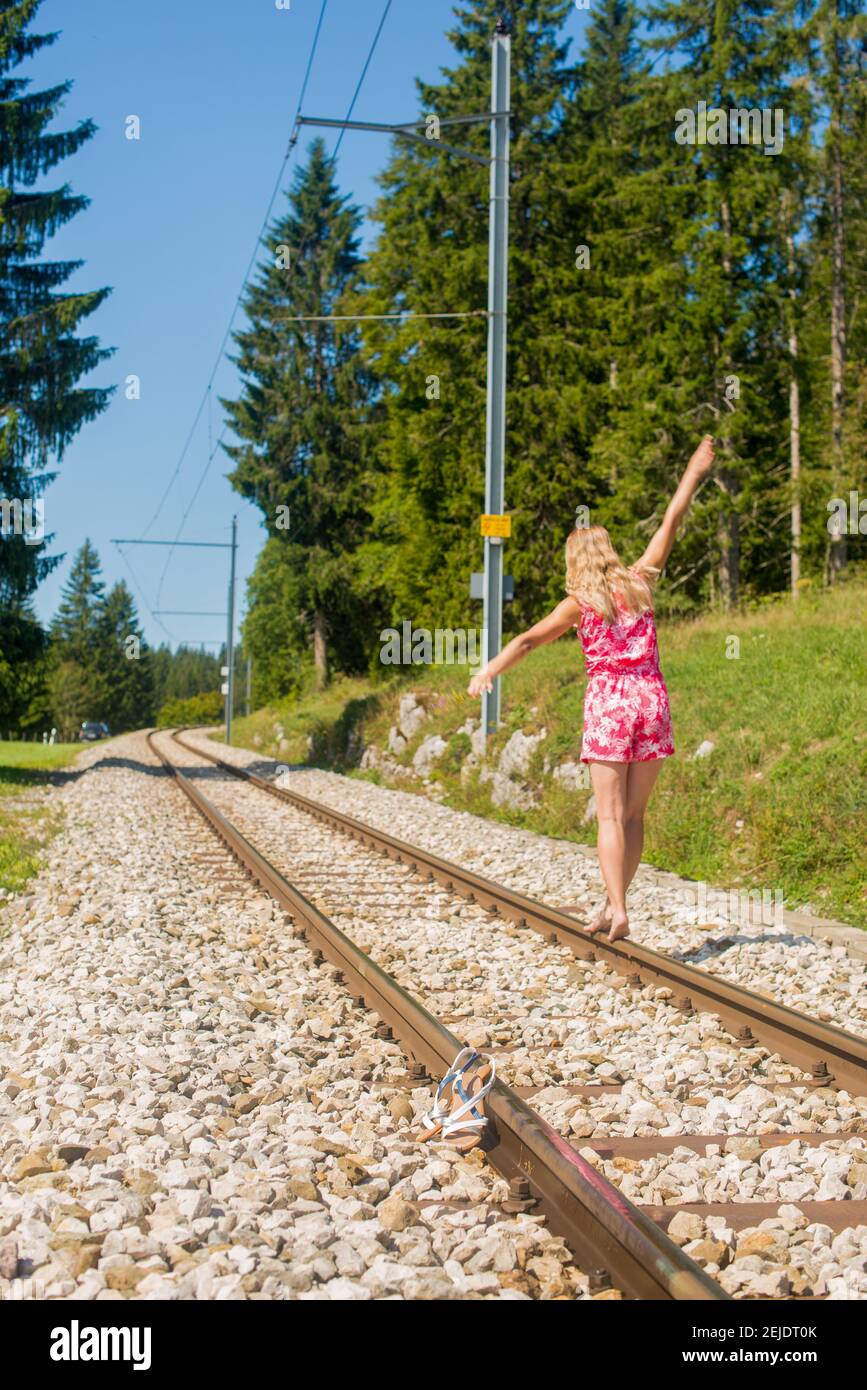 High school kids on train hi-res stock photography and images - Alamy