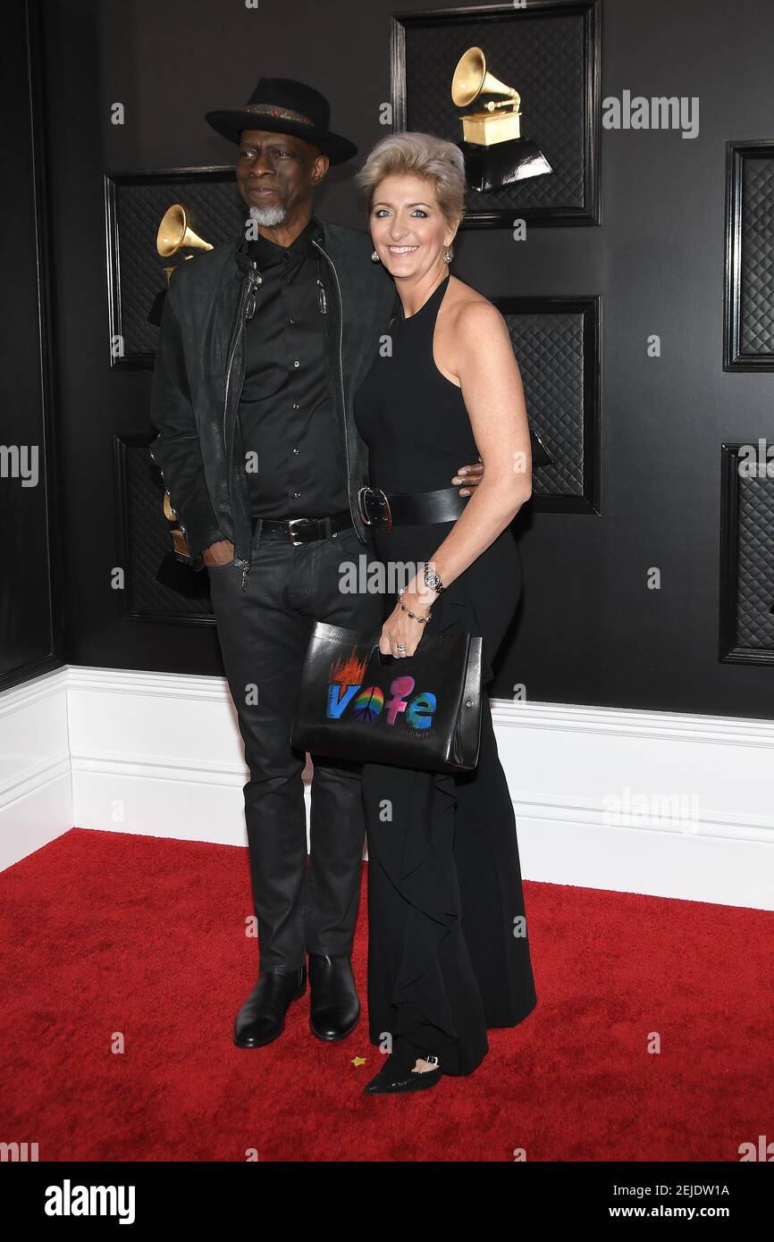 Keb' MoÕ, Robbie Brooks Moore arrive at the 62nd Annual Grammy Awards ...
