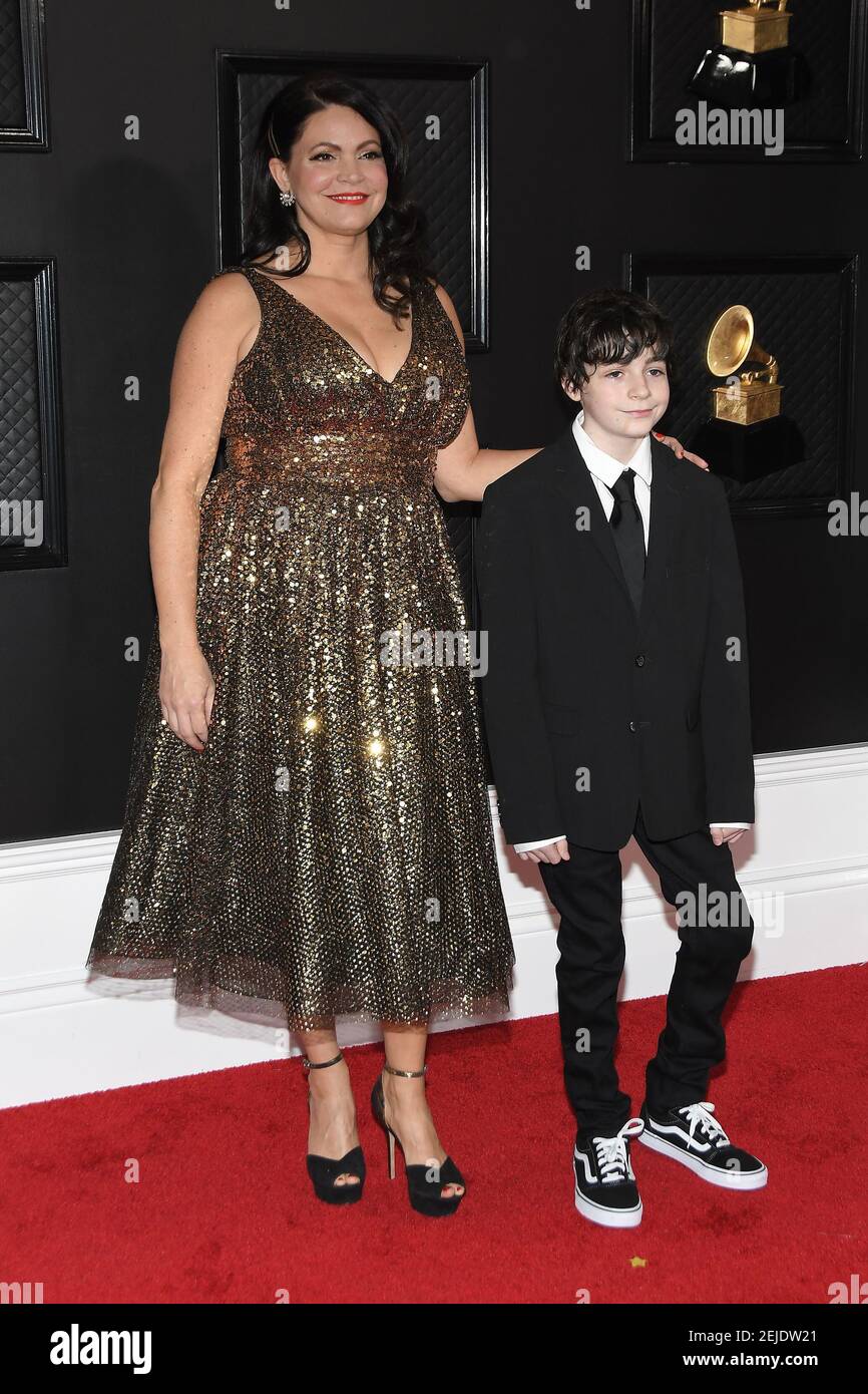 Angaleena Presley arrives at the 62nd Annual Grammy Awards red carpet ...