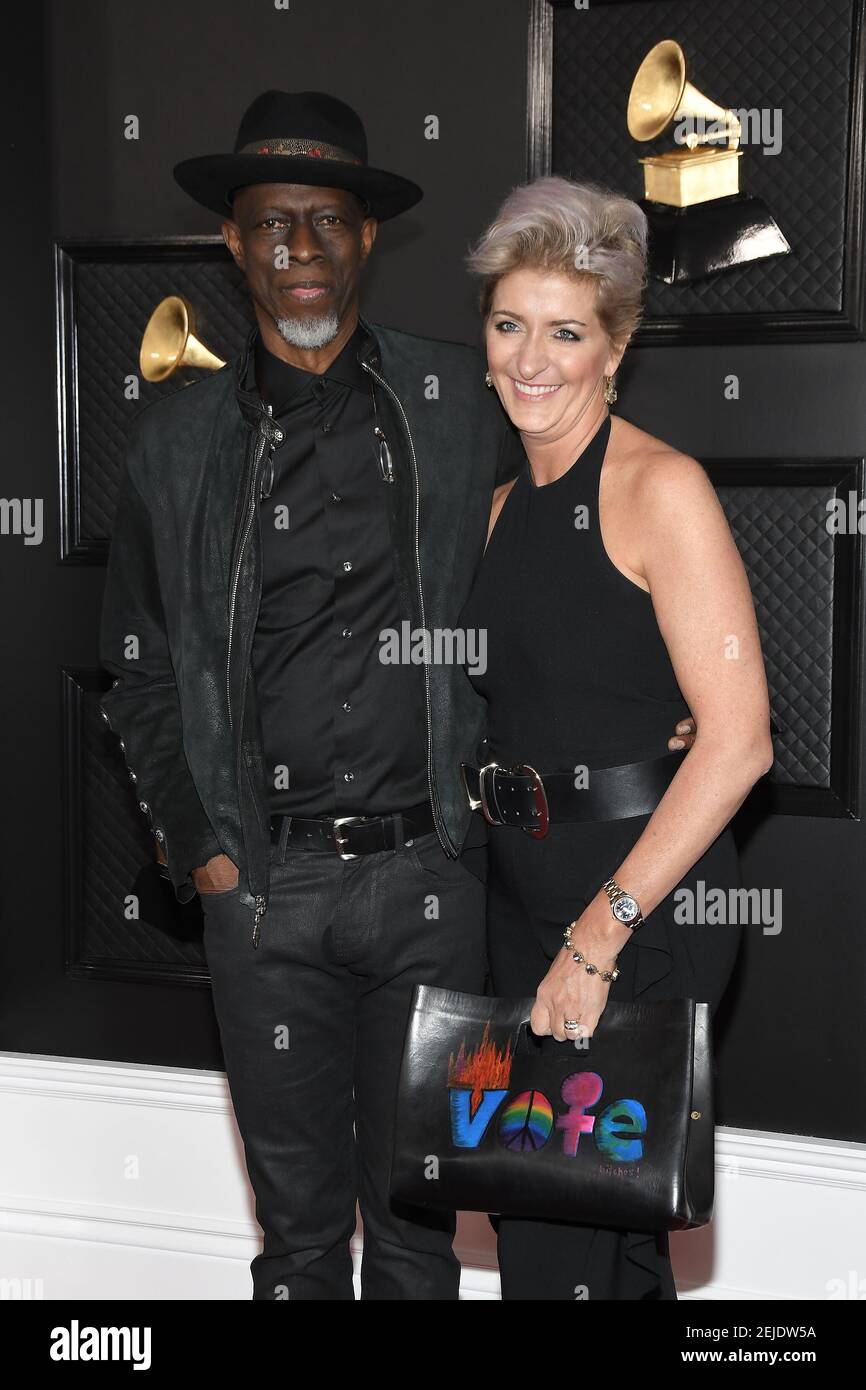 Keb' MoÕ, Robbie Brooks Moore arrive at the 62nd Annual Grammy Awards ...