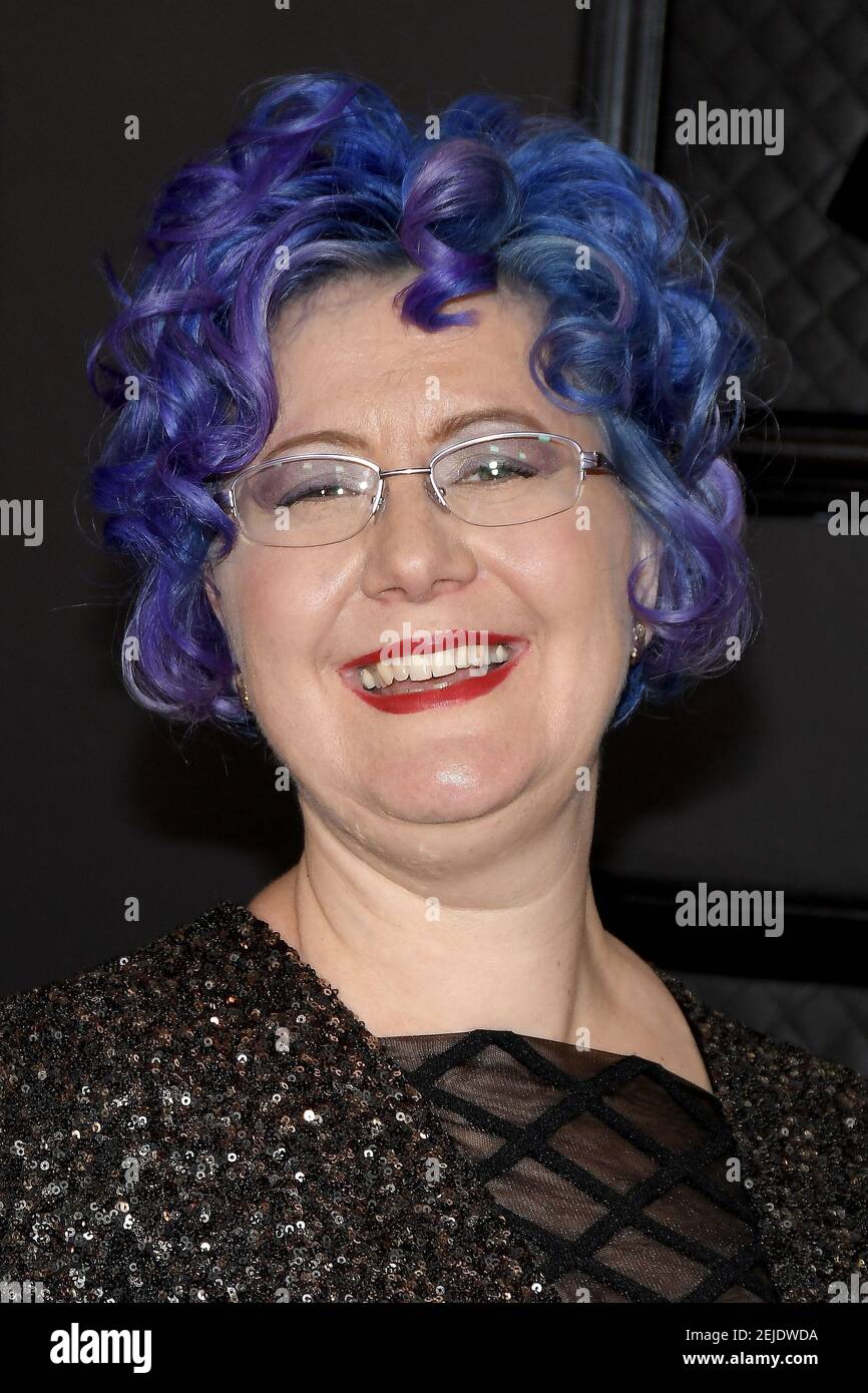 Nadia Shpachenko arrives at the 62nd Annual Grammy Awards red carpet ...