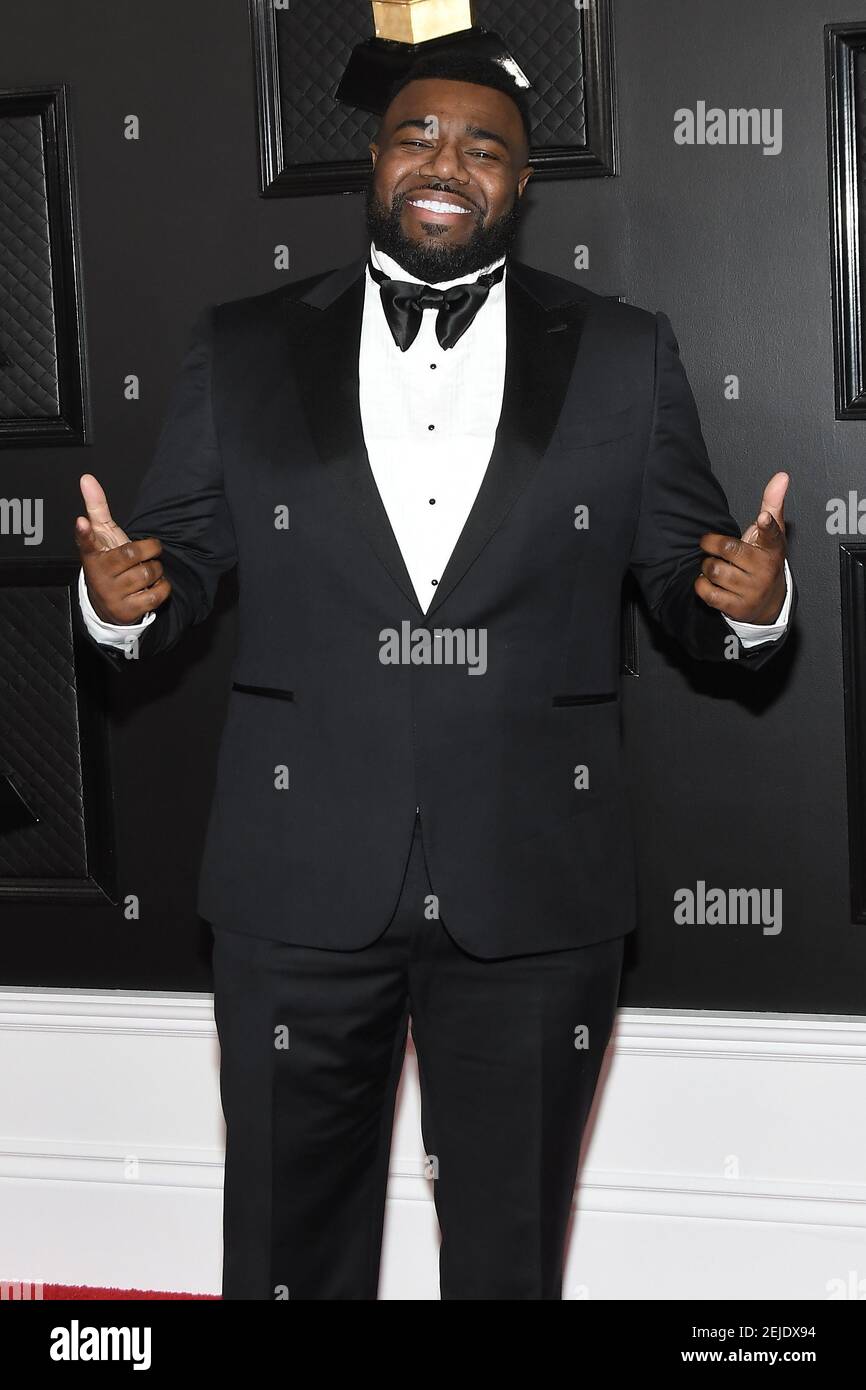 J. White Did arrives at the 62nd Annual Grammy Awards red carpet held ...